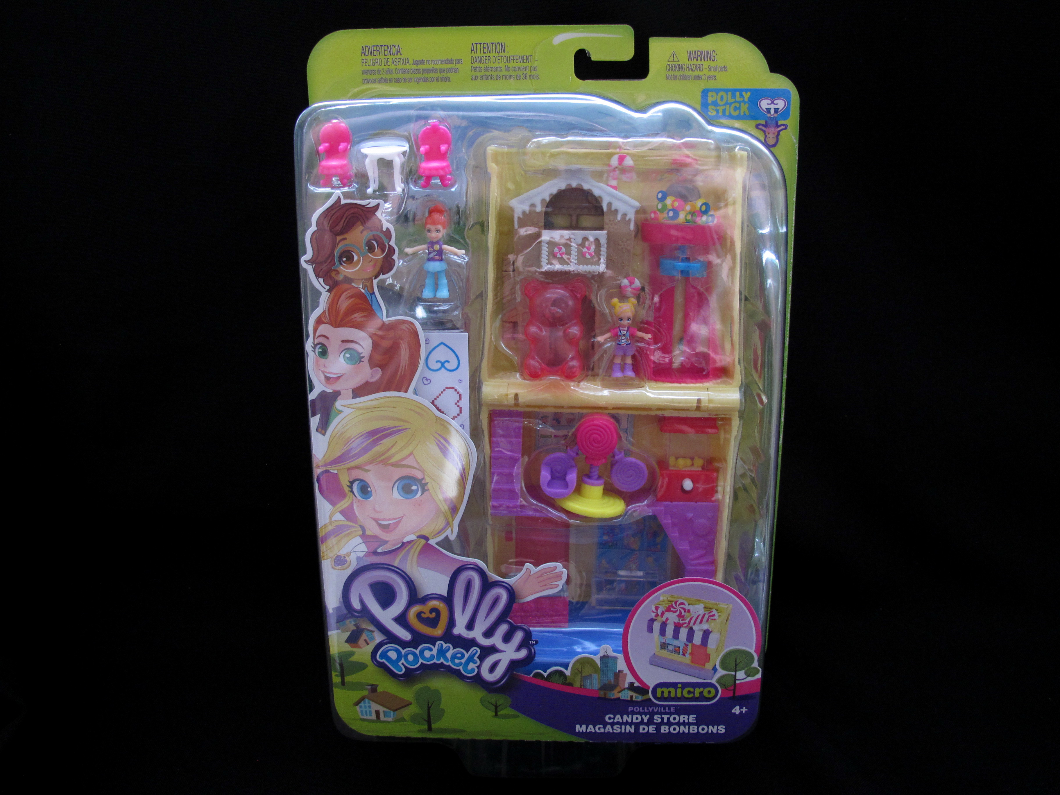 Polly Pocket verzameling - Candy Shoppe Pollyville Polly Pocket